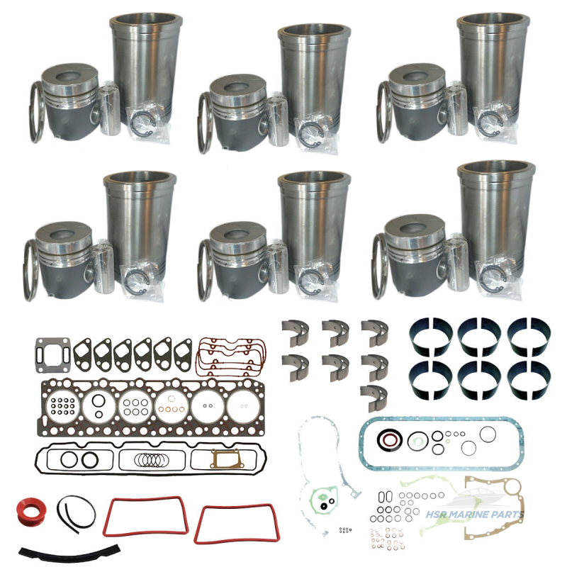 Überholsatz Overhaul set kit für Volvo Penta D41B AQAD41B AD41B TMD41 ...